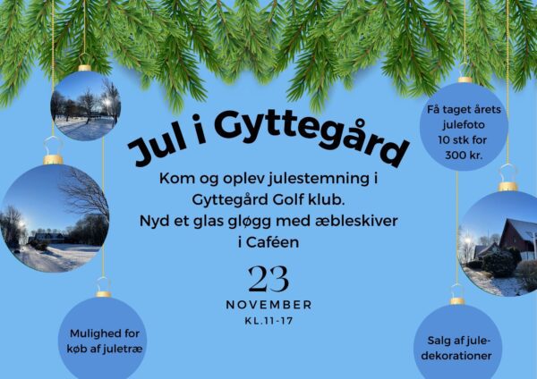Julemarked i Gyttegård | Gyttegård Golf Klub